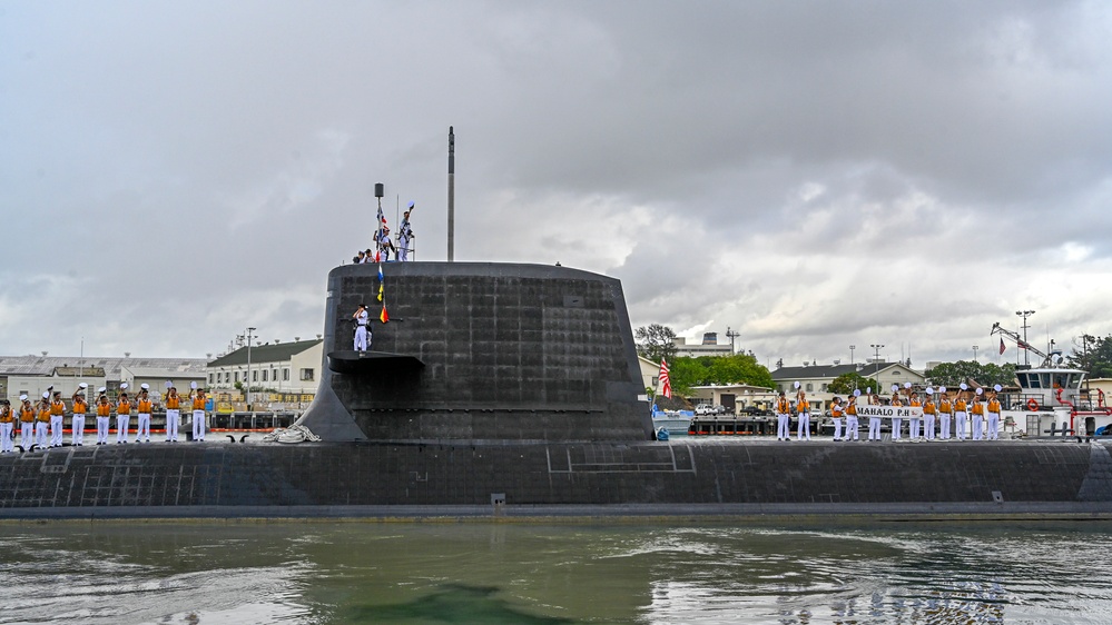 DVIDS - Images - JS Sekiryu (SS 508) departs Joint Base Pearl Harbor ...