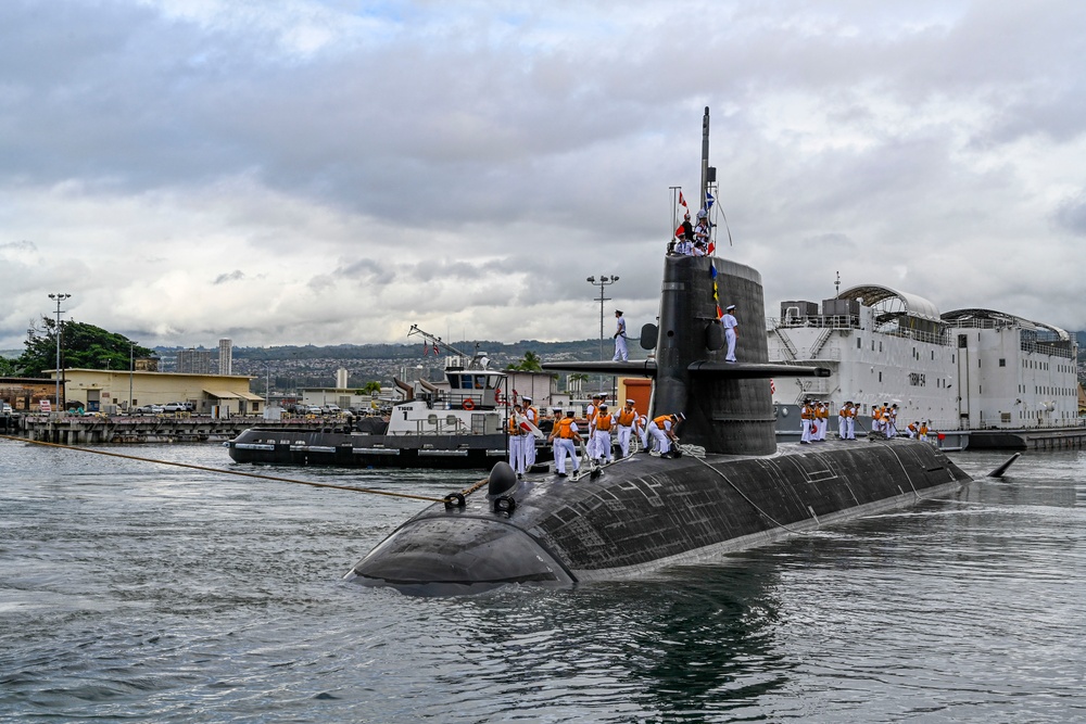 DVIDS - Images - JS Sekiryu (SS 508) departs Joint Base Pearl Harbor ...