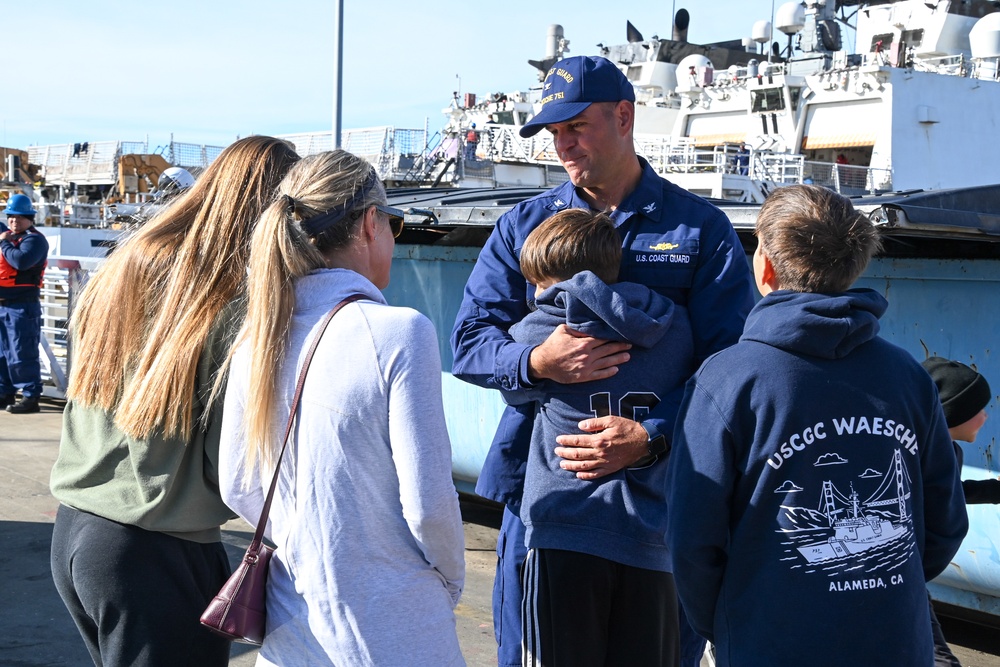 DVIDS - Images - U.S. Coast Guard Cutter Waesche returns home after 89 ...