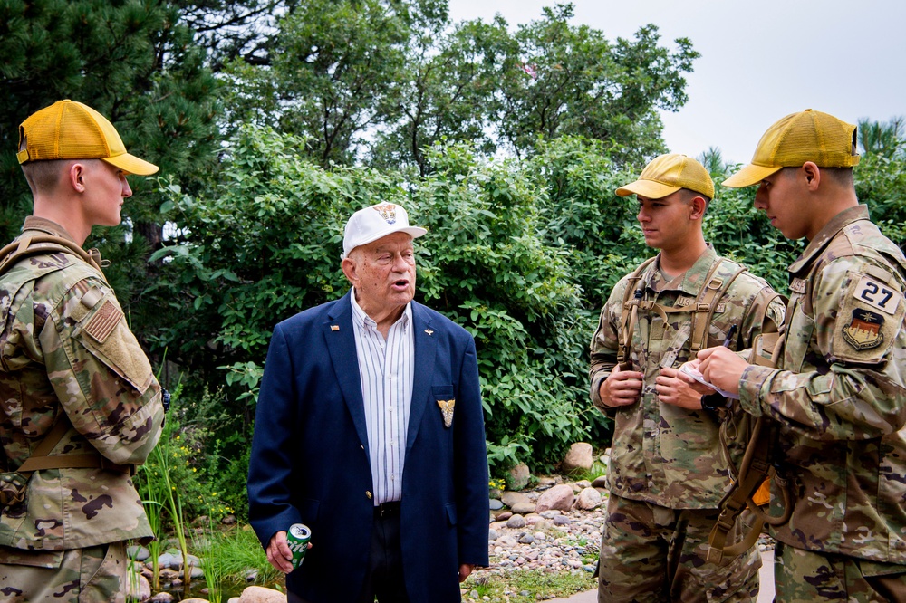 DVIDS - News - First Falcons continue connection with current cadets