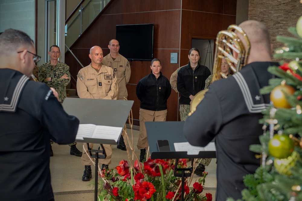 DVIDS - Images - USFFC Band Brass Quintette Holiday Performance [Image ...