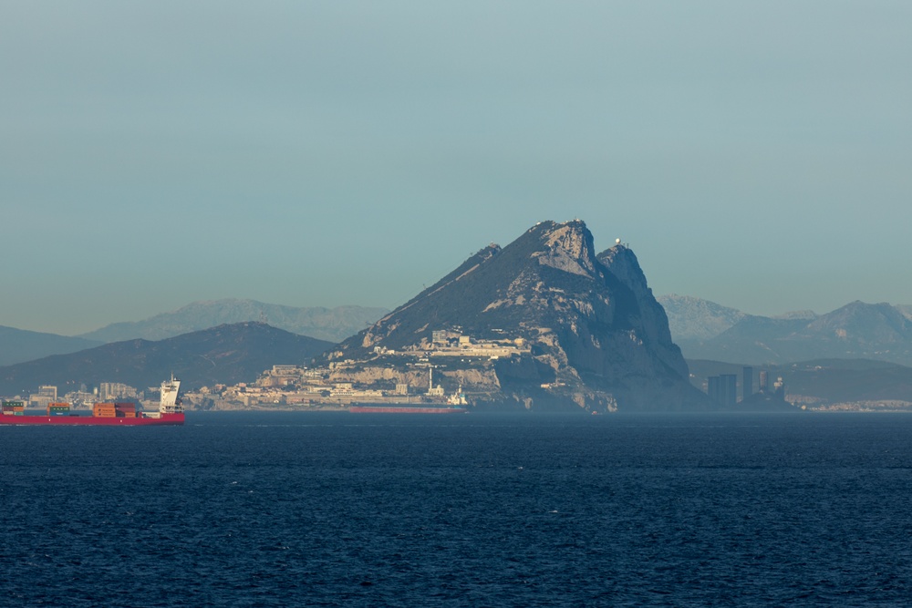 DVIDS - Images - Laboon transits the Strait of Gibraltar [Image 2 of 5]