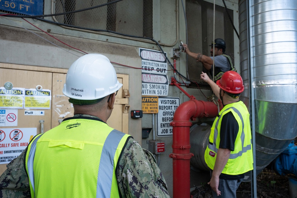 DVIDS - Images - Crews conduct routine maintenance and repairs of the ...