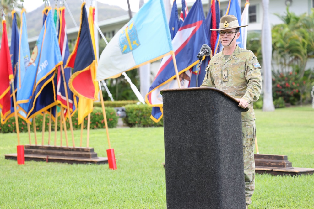 DVIDS - Images - USARPAC Flying V Ceremony [Image 2 of 3]