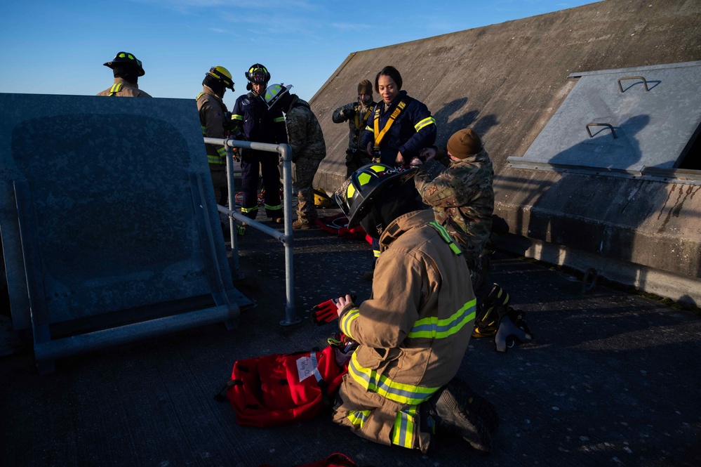 DVIDS - Images - A Day in the Life: 100th CES Fire Department [Image 6 ...