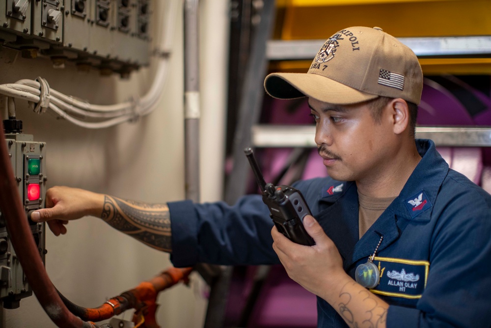 DVIDS - Images - USS Tripoli Zone Inspections [Image 4 of 4]