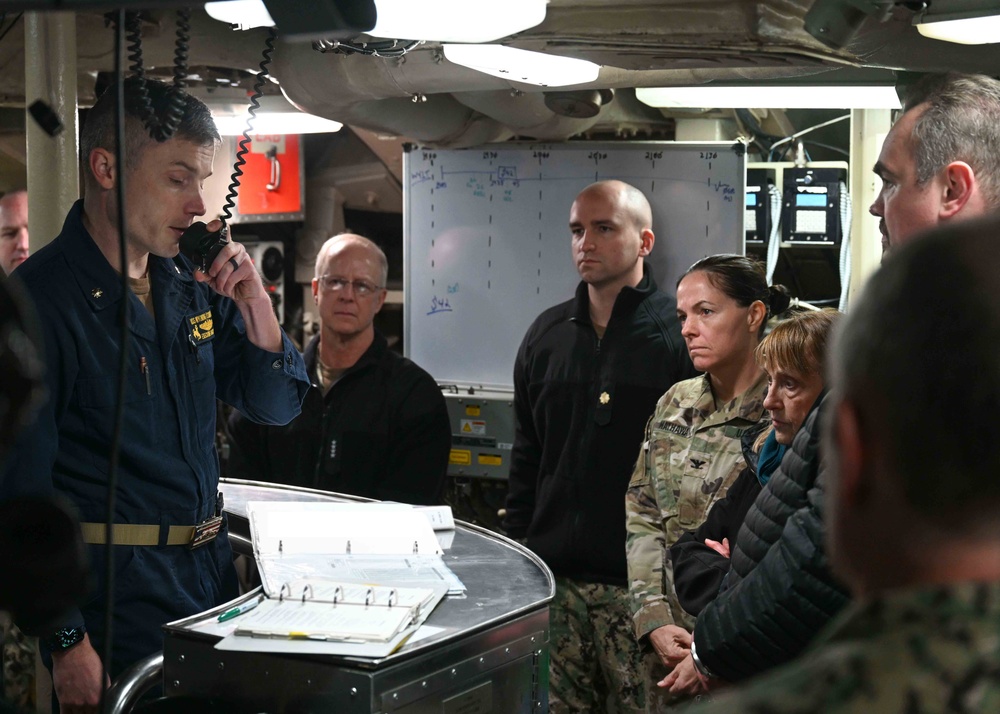 Dvids Images Uss Wyoming Hosts Usstratcom Component Commanders