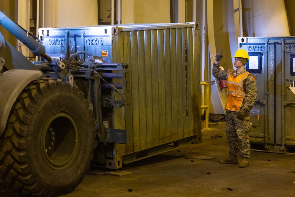 DVIDS - Images - U.S. Marine Logistics: Port Operations in Support of ...