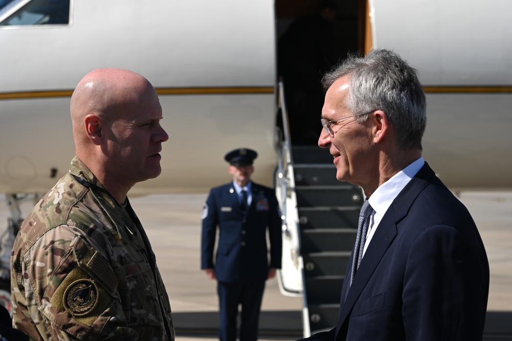 DVIDS - Images - NATO Secretary General arrives at MacDill Air Force ...