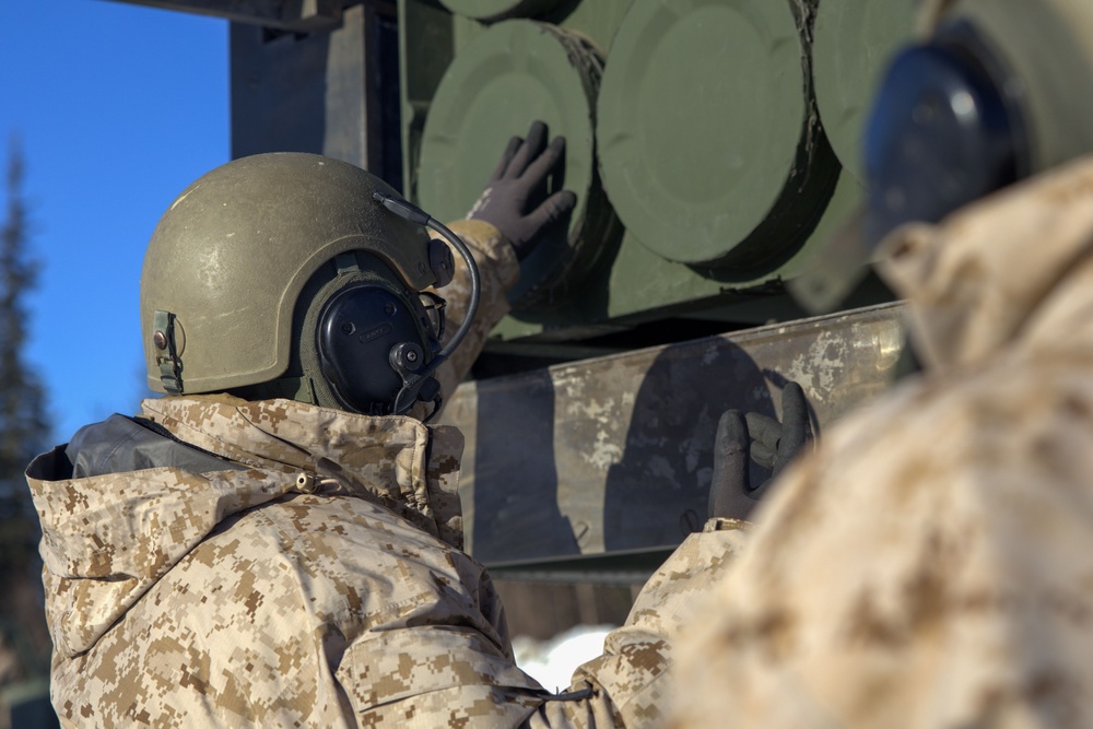 DVIDS - Images - ARCTIC EDGE 2024: Fox 2/14 Marines conduct HIMARS ...