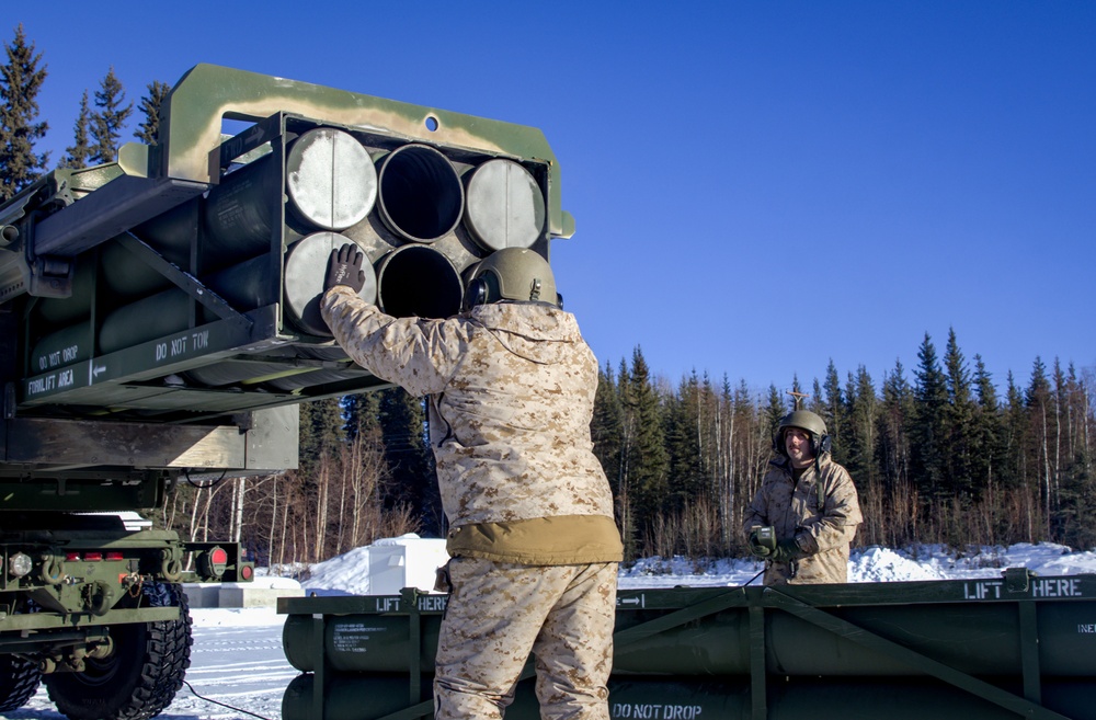 DVIDS - Images - ARCTIC EDGE 2024: Fox 2/14 Marines conduct HIMARS ...