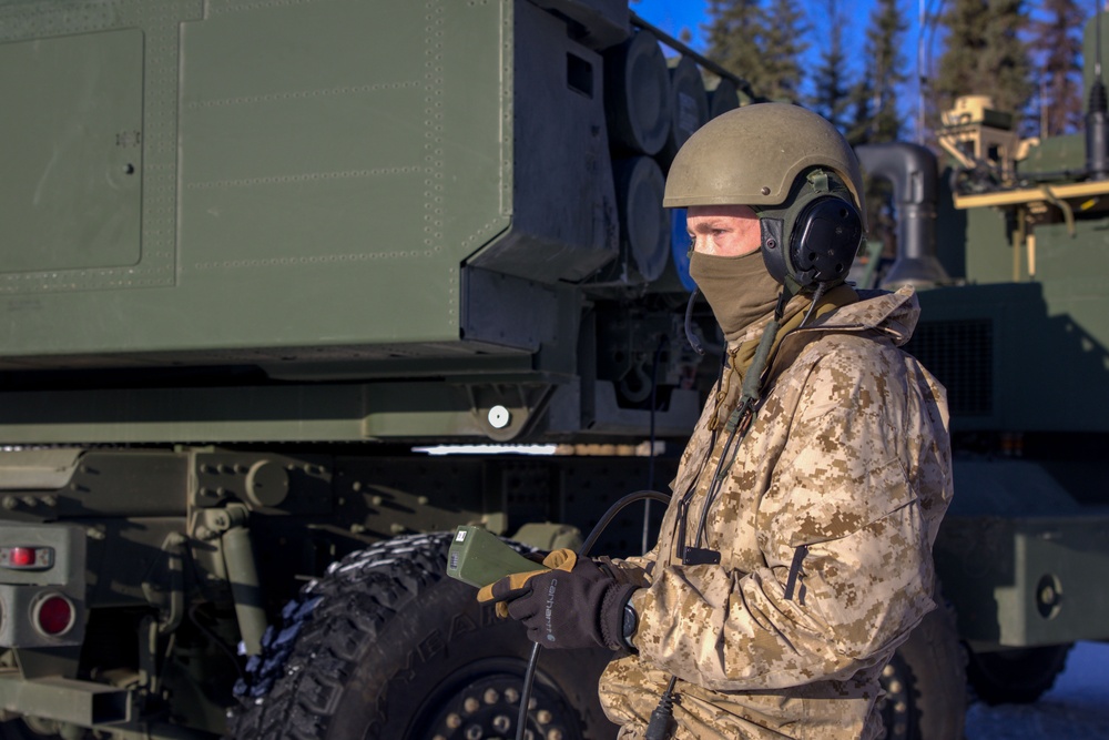 DVIDS - Images - ARCTIC EDGE 2024: Fox 2/14 Marines conduct HIMARS ...