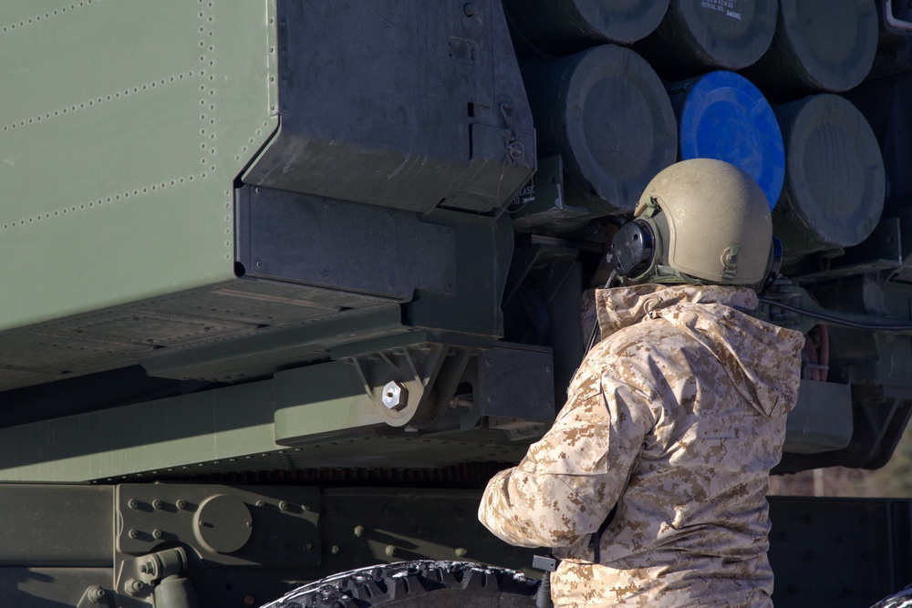 DVIDS - Images - ARCTIC EDGE 2024: Fox 2/14 Marines conduct HIMARS ...