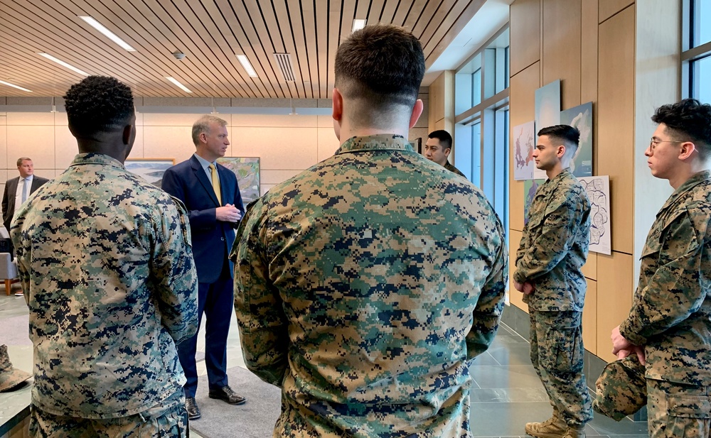DVIDS - Images - Under Secretary of the Navy Meets With Marines [Image ...