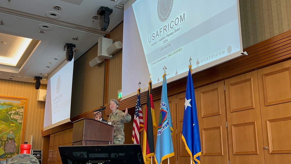 DVIDS - Images - Chaplain Meeker at AFRICOM RSWG/HAWG 2024