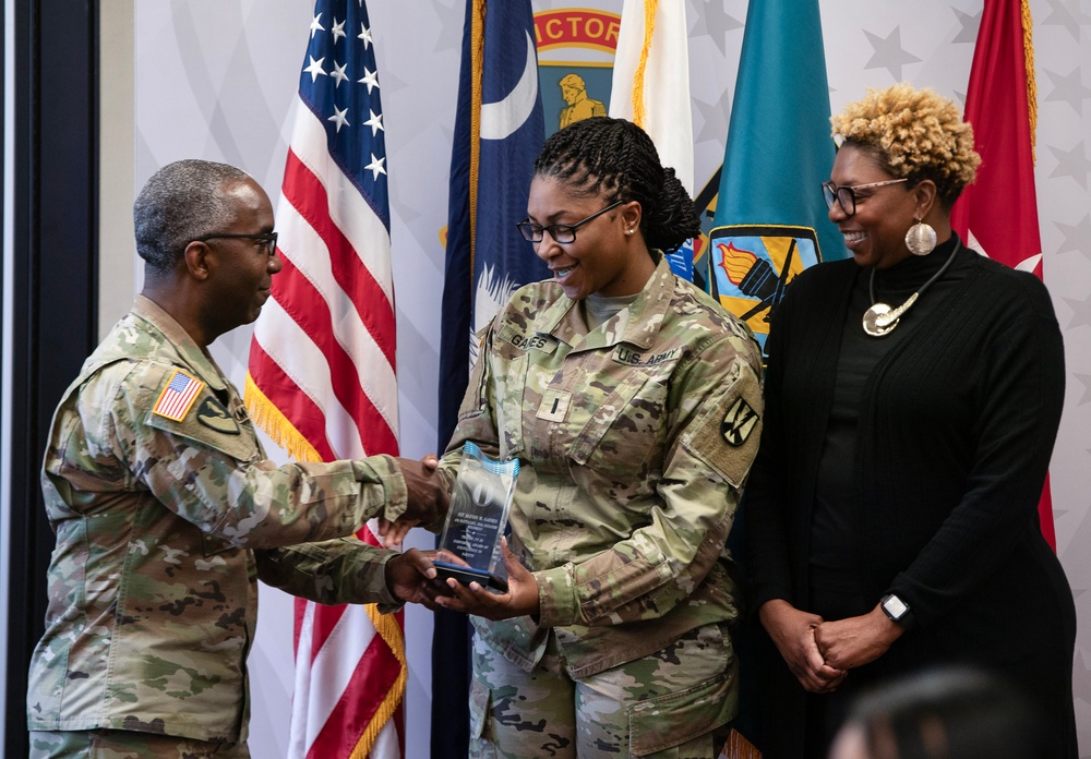 DVIDS - News - Officer receives TRADOC award for fostering 'culture of ...