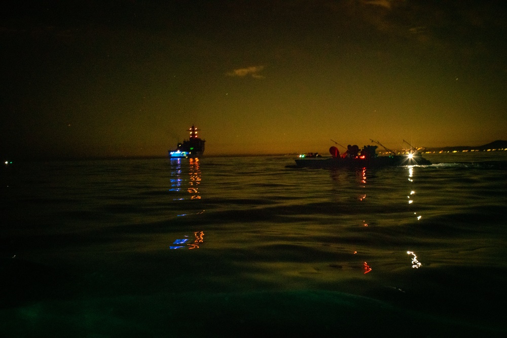 DVIDS - Images - ACVs Conduct Night Open Water Transit with Embarked ...