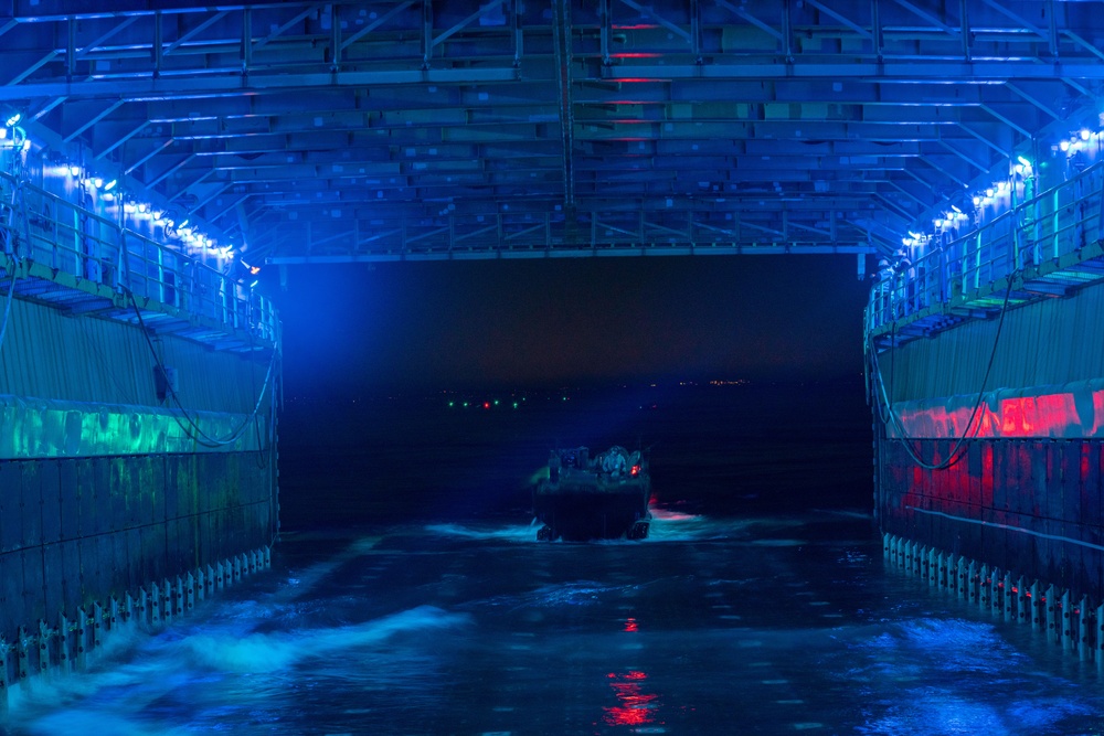 DVIDS - Images - ACVs Conduct Night Open Water Transit with Embarked ...