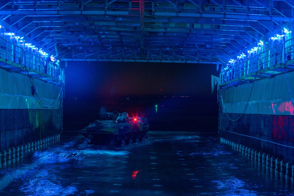 DVIDS - Images - ACVs Conduct Night Open Water Transit with Embarked ...