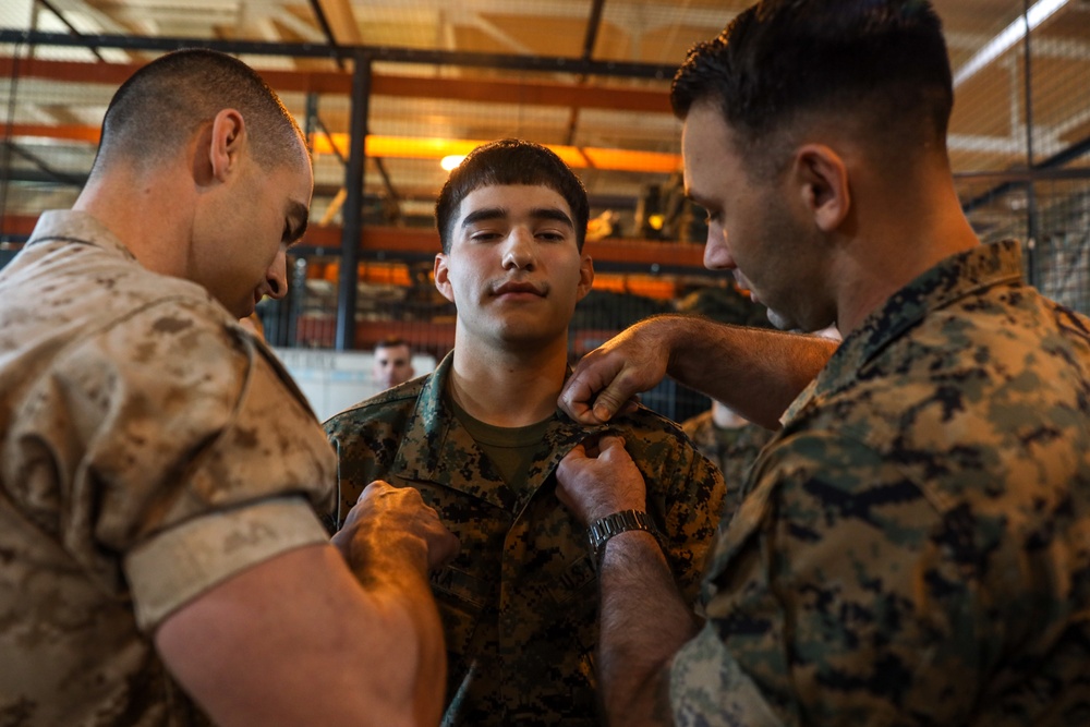 DVIDS - Images - Cpl. Dominic Sierra; Meritorious Promotion to Corporal ...