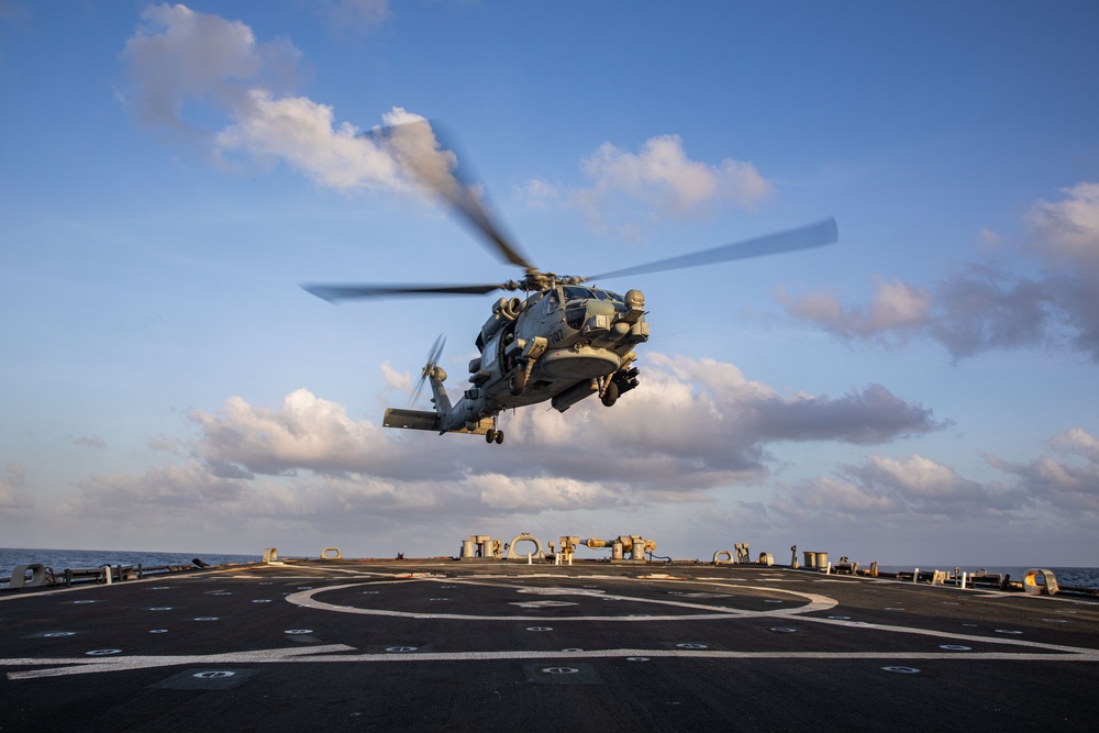 DVIDS - Images - USS Laboon (DDG 58) Conducts Flight Quarters [Image 4 ...