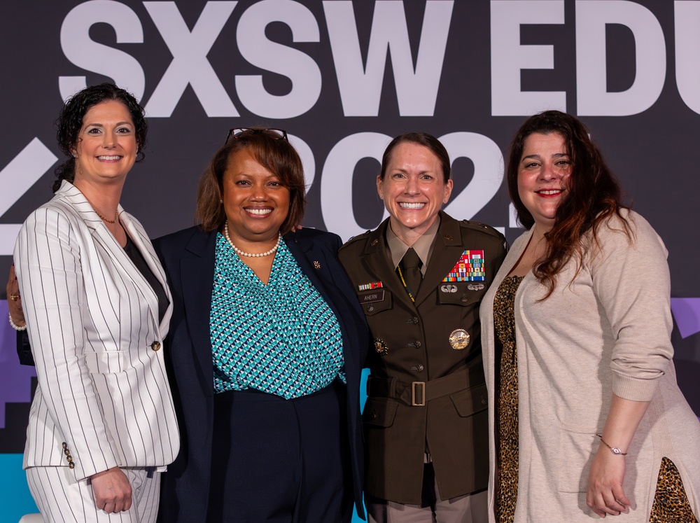 DVIDS - Images - SXSW 2024 Crossover Day the Agents of Change panel ...