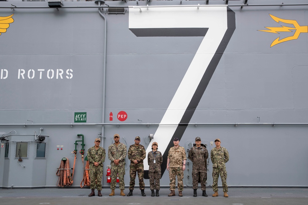 DVIDS - Images - EWTGPAC Tours USS Tripoli [Image 8 of 8]