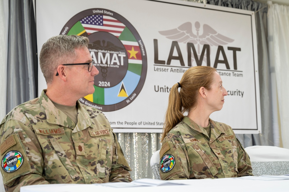 DVIDS - Images - LAMAT 24 offers support on Nevis [Image 1 of 3]