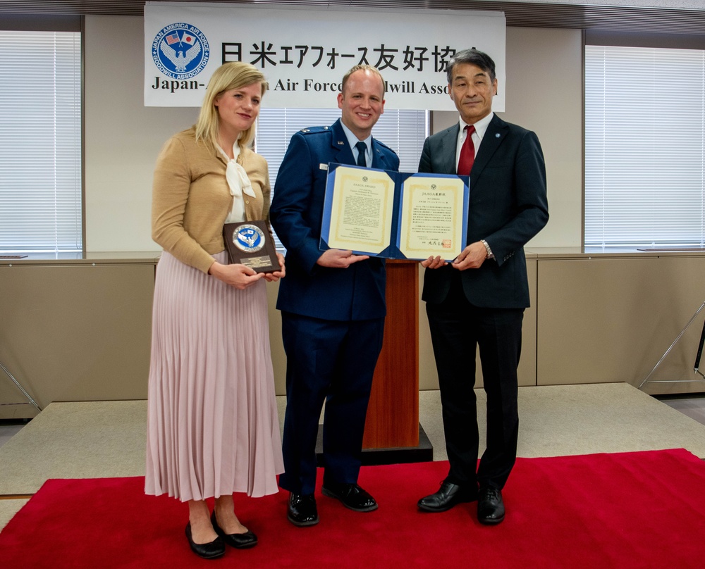 DVIDS - Images - JAAGA recognizes Yokota airman for strengthening ...