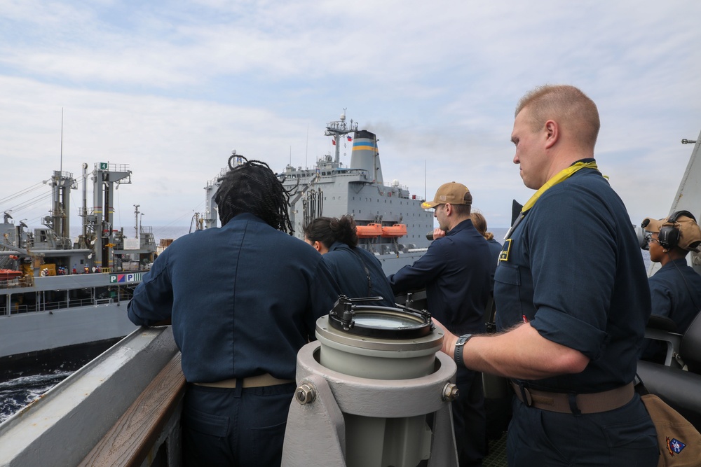 DVIDS - Images - Sailors aboard the USS Howard conduct a replenishment ...