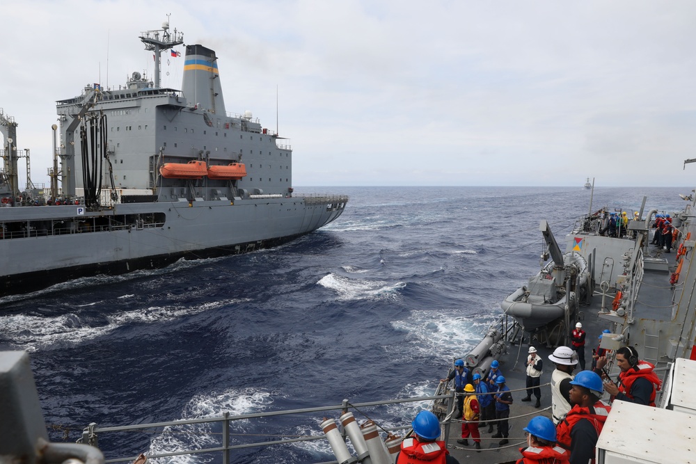 DVIDS - Images - Sailors aboard the USS Howard conduct a replenishment ...