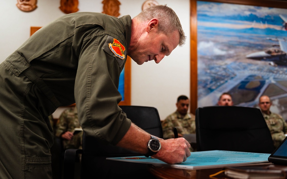 DVIDS - Images - 56th Fighter Wing commander signs SAPR proclamation ...