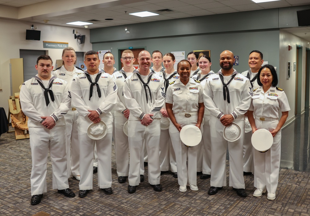 DVIDS - Images - NHCQ Uniform Inspection [Image 1 of 7]