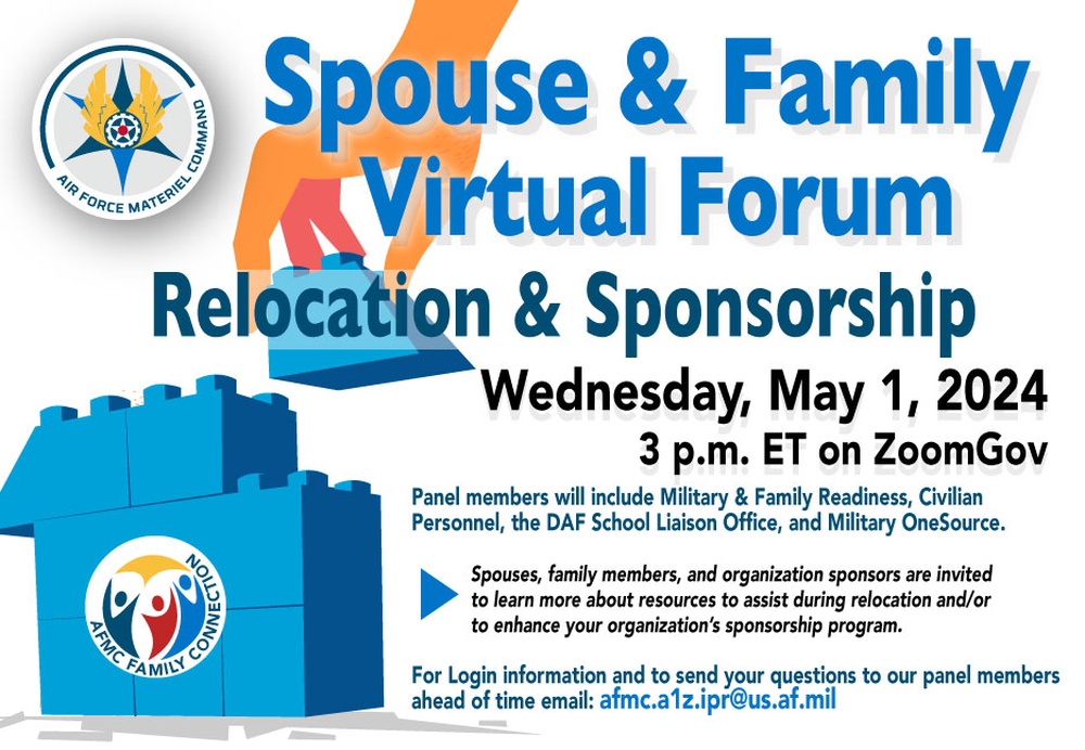 DVIDS - News - AFMC to host relocation, sponsorship-focused Spouse and ...
