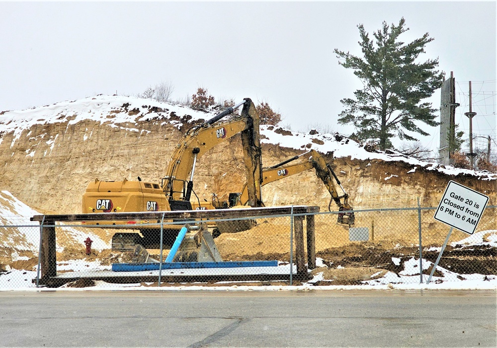 DVIDS - Images - Work underway to install infrastructure for future ...