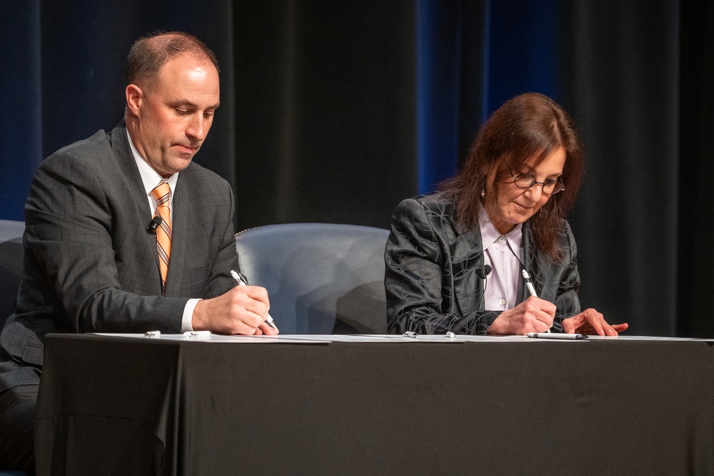 DVIDS - Images - Sourcewell Intergovernmental Support Agreement Signing ...