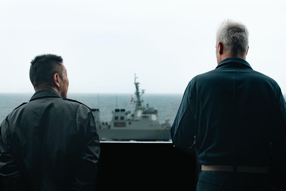 DVIDS - Images - Theodore Roosevelt Conducts Trilateral Maritime Exercise [Image 1 of 7]