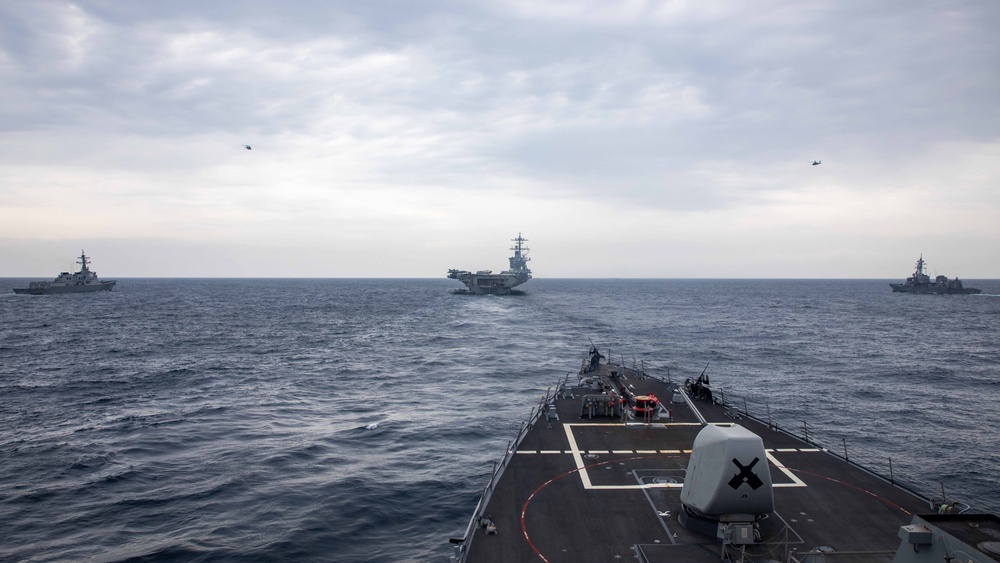 DVIDS - Images - USS Russell Trilateral Maritime Exercise [Image 4 of 5]
