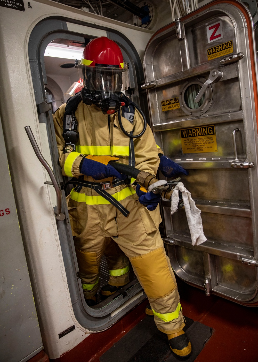 DVIDS - Images - Sailors Conduct Damage Control Training Aboard USS ...