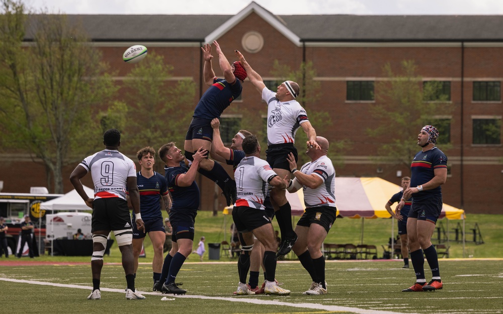 DVIDS - Images - U.S. Marines and the Royal Marines Compete in a Rugby ...