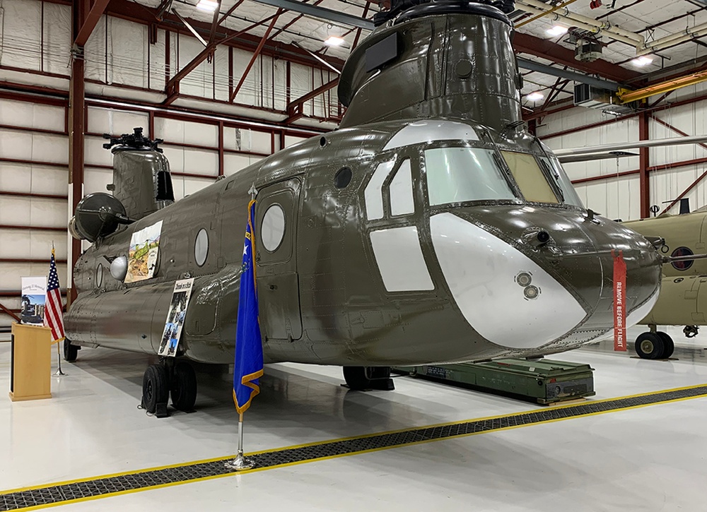 DVIDS - Images - Nevada Army Guard Chinook helicopter set for display ...