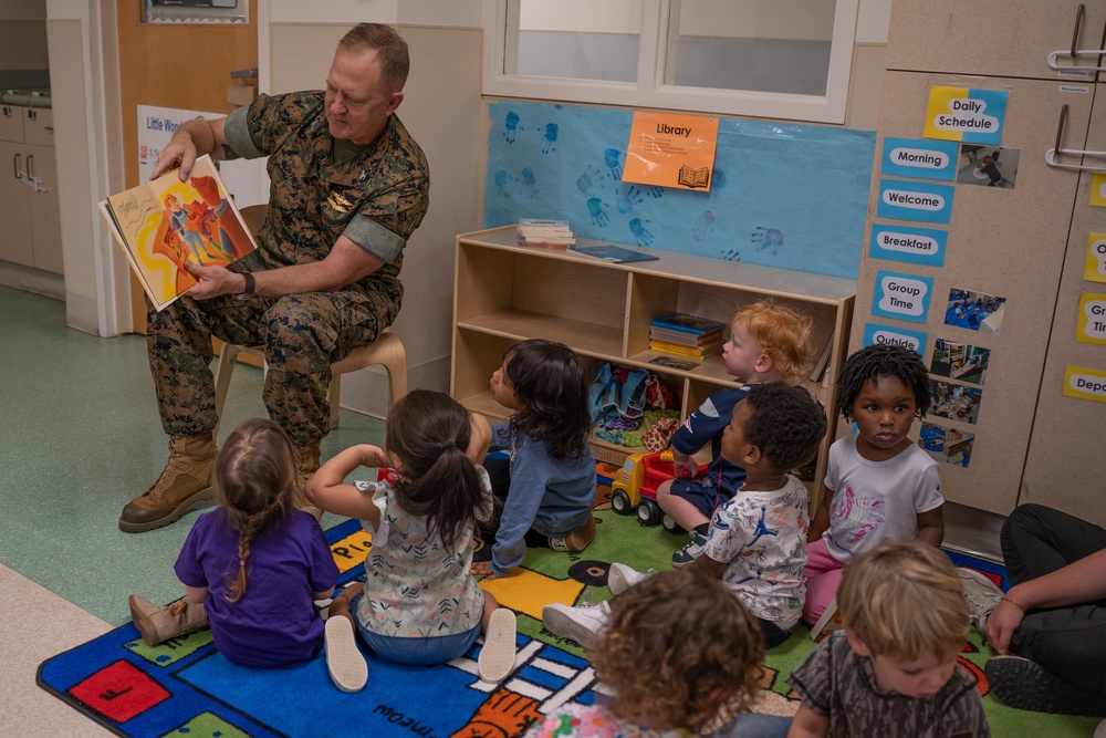 DVIDS - Images - Volunteers read at CDC for the Month of the Military ...