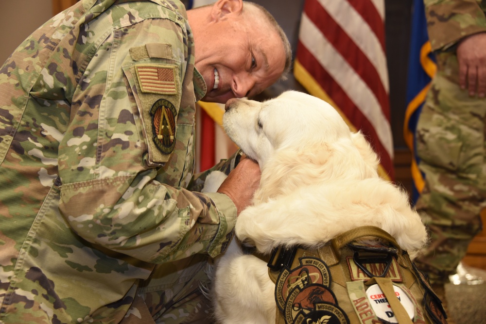 DVIDS - News - Iowa Air Guard support dog, and Chaplain reunite ...