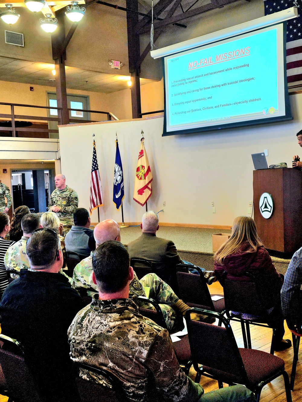 DVIDS - Images - Fort McCoy Garrison leadership holds second town hall ...