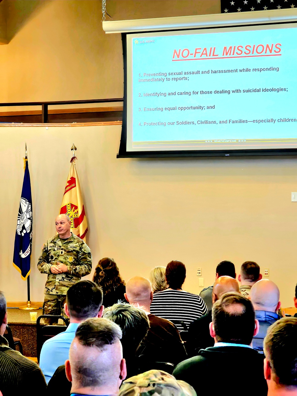 DVIDS - Images - Fort McCoy Garrison leadership holds second town hall ...