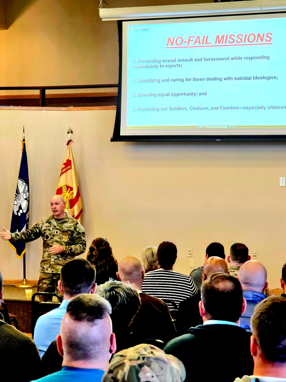 DVIDS - Images - Fort McCoy Garrison leadership holds second town hall ...