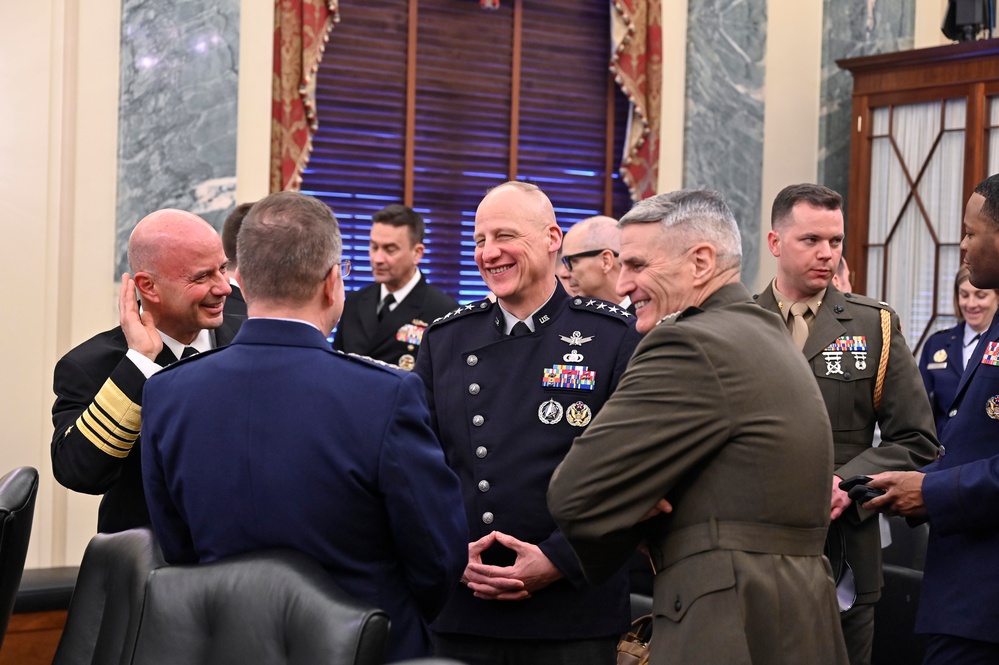 DVIDS - Images - DOD vice chiefs testify at SASC-R [Image 1 of 18]