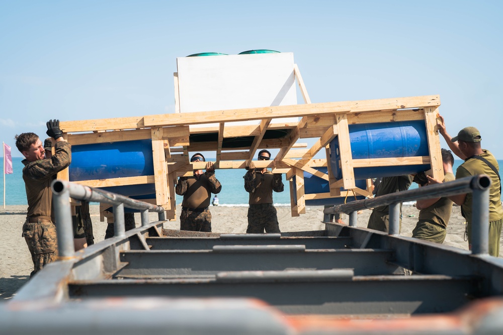 DVIDS - Images - Balikatan 24: 3rd LLB launch targets into the ocean ...