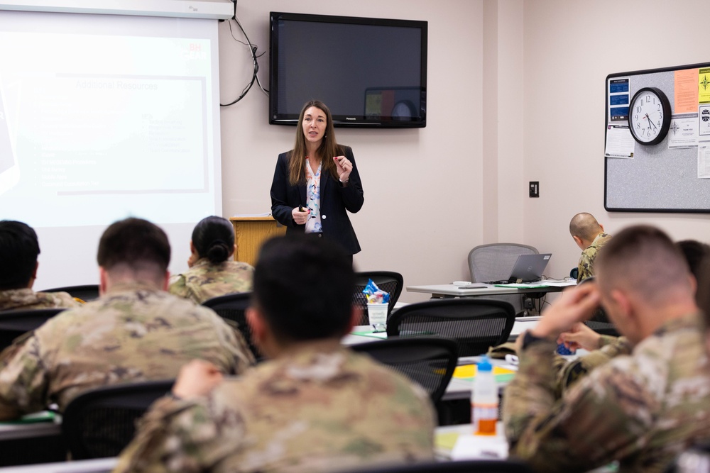 DVIDS - Images - Soldiers Train in Behavioral Health Skills [Image 1 of 12]