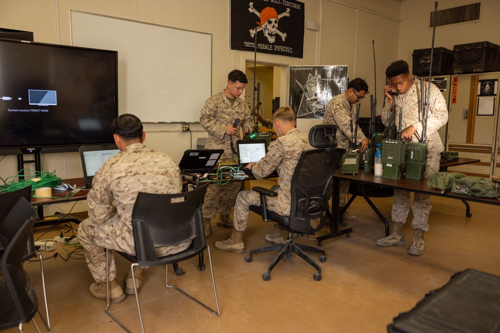 DVIDS - Images - Students conduct Expeditionary Communications Course 1 ...